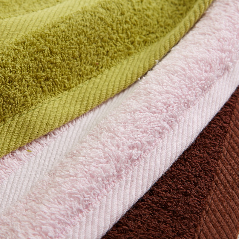 Luxury quality 16s twist cotton yarn bath towel with dobby fitness ...